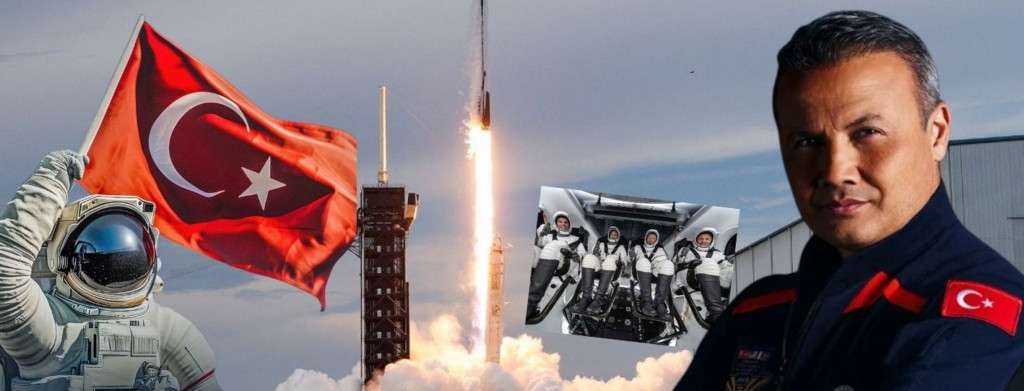 İİlk astronotumuz Alper Gezeravcı uzay yolunda