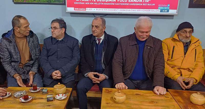 TOPALOĞLU PROJELERİNİ ANLATMAYA DEVAM EDİYOR.