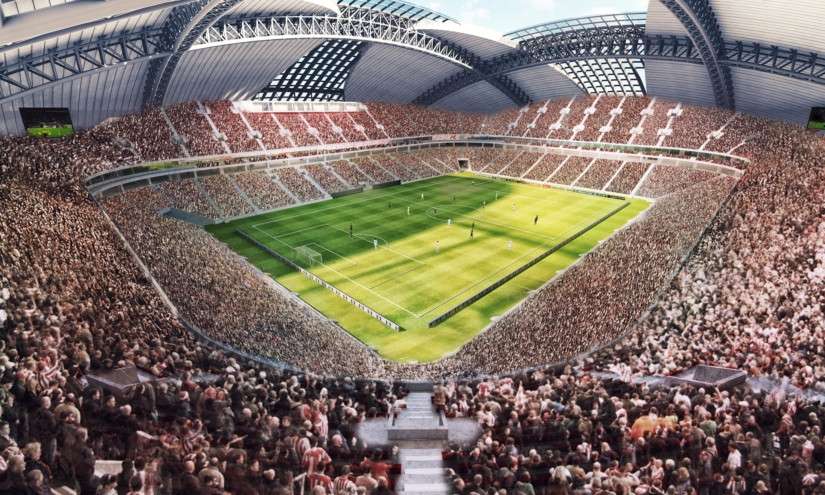 TÜRKİYE'NİN EN MODERN STADYUMU HIZLA YÜKSELİYOR